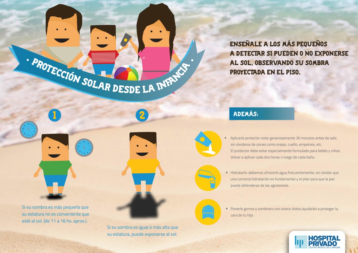 Protección solar desde la infancia