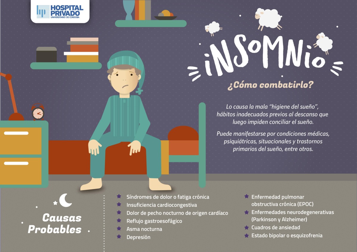 Insomnio ¿cómo Combatirlo