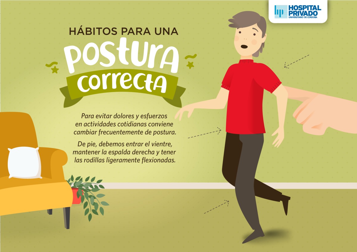 ¿Cómo tener una postura correcta?